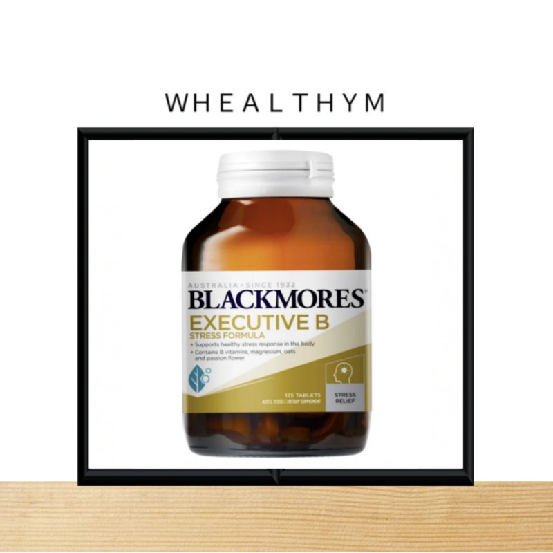 Blackmores Executive B Stress Formula Vitamin B 31, 125 Tablets แบล็คม ...