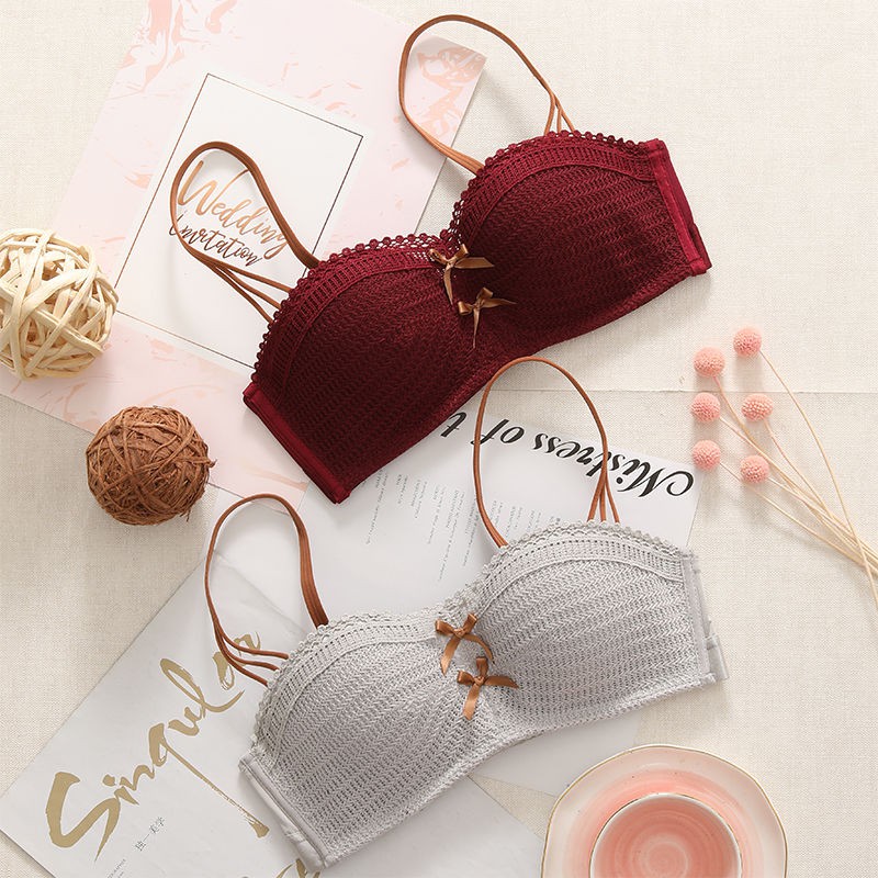 【Yw บราชั้นในยกทรงลายกระต่ายสําหรับผู้หญิง | Shopee Thailand