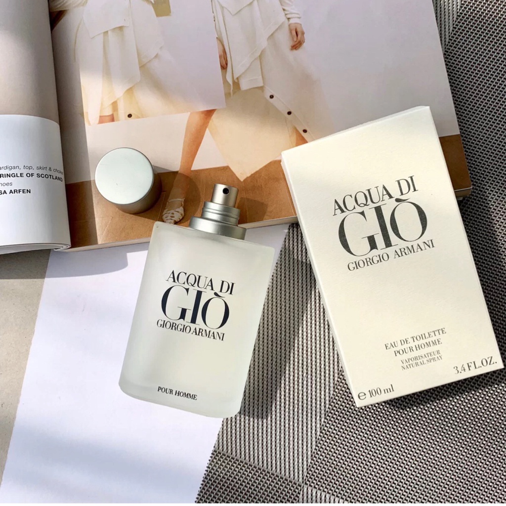 น้ำหอมที่แนะนำ Giorgio Armani Acqua di Gio For Male - Aromatic Aquatic ...