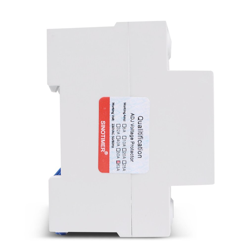 อุปกรณ์ป้องกันไฟเกินไฟตกกระแสเกิน (Dual) SINOTIMER SVP-916 230V Auto-recovery UnderOver Voltage ...