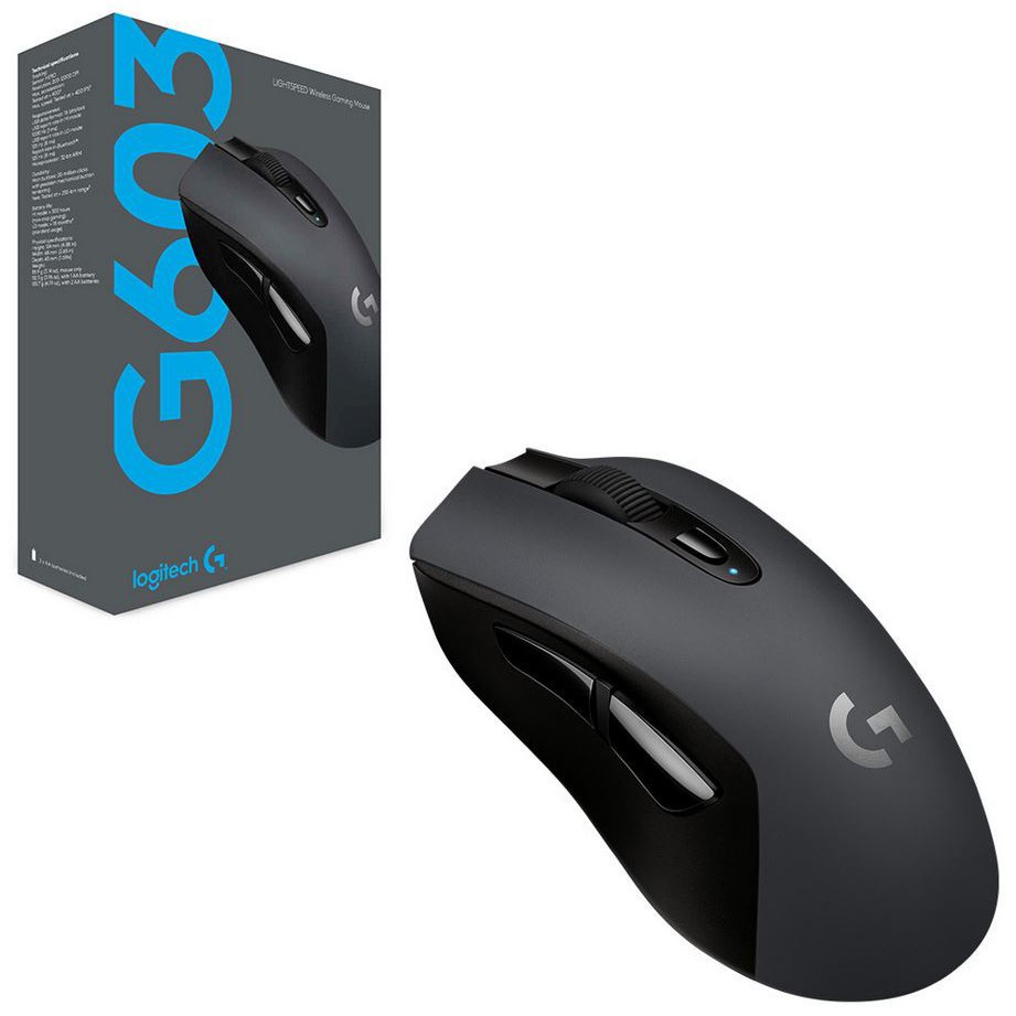 Logitech G603 LIGHTSPEED เมาส์เกมมิ่งไร้สาย 12000 Max DPI 500 ชั่วโมง ...
