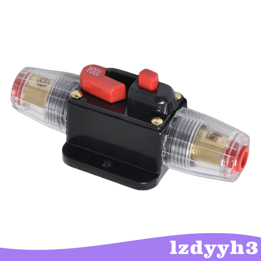 Youthtrip 100amp In - Line Dc Circuit Breaker พลังงานแสงอาทิตย์ / เสียง / รถยนต์ / วิดีโอ 12v ...
