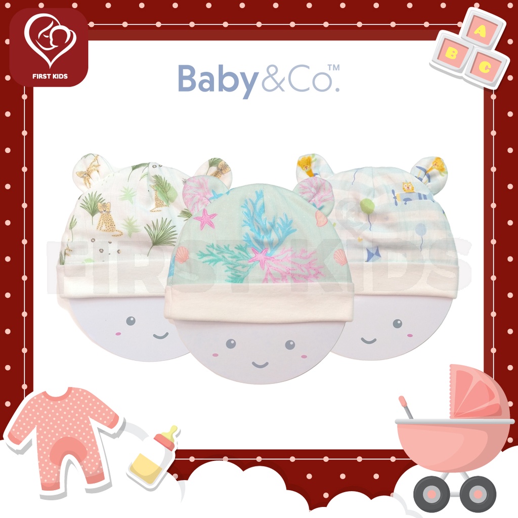Baby & Co. Baby Hat หมวกสำหรับเด็กทารก บรรจุ 1 ชิ้น | Shopee Thailand