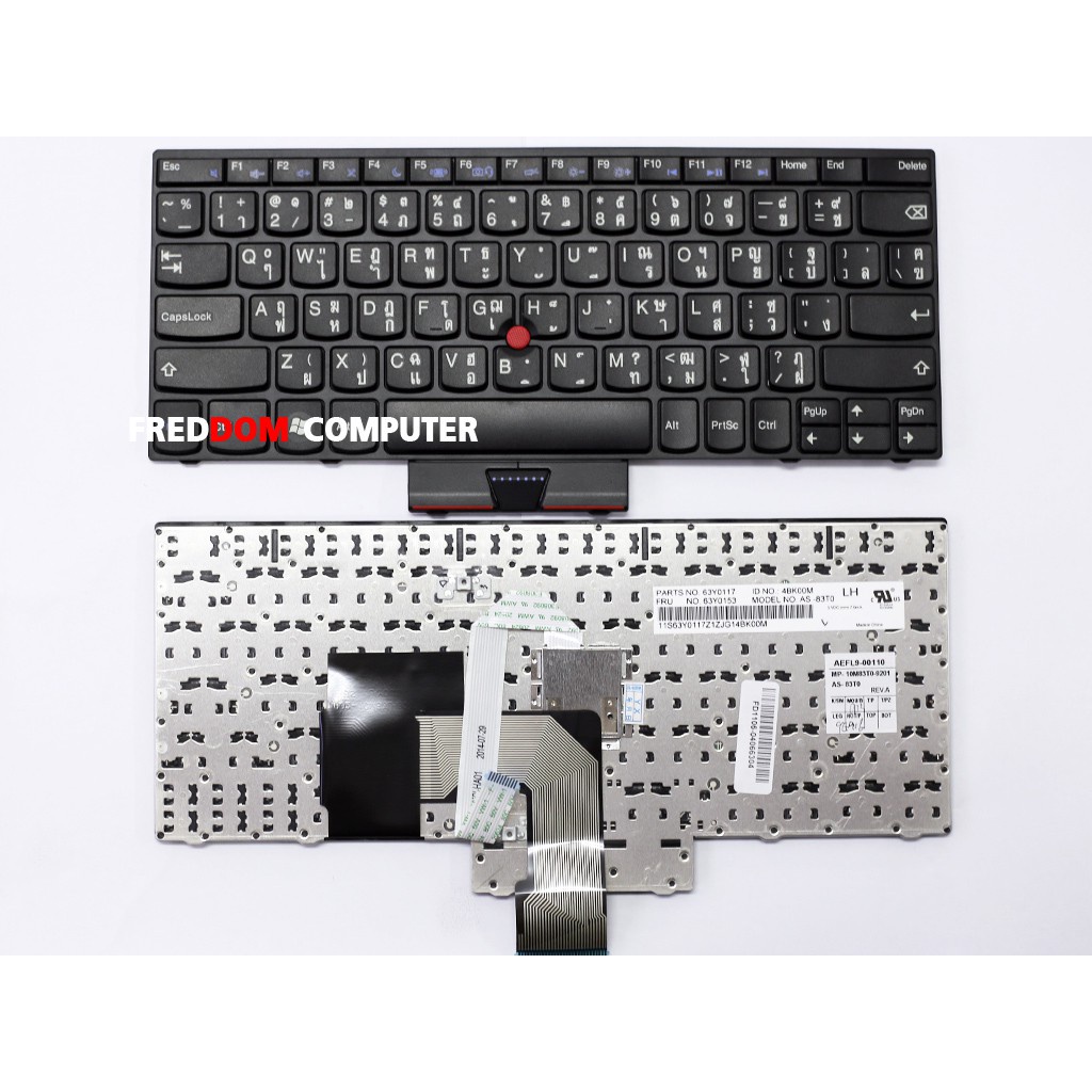 ♝คีย์บอร์ด LENOVO THINKPAD X100 X100E X120 X120E LENOVO ThinkPad Edge ...
