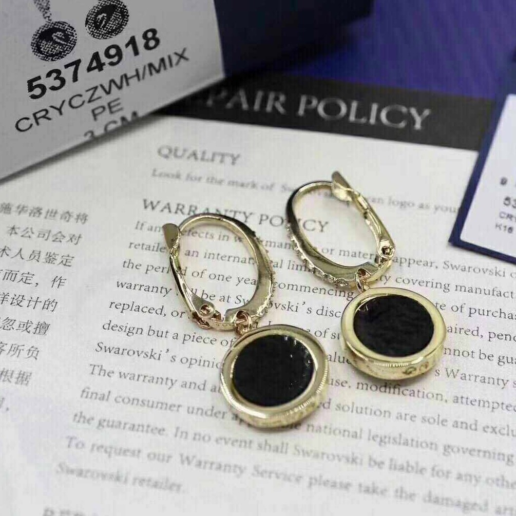 ต่างหู LEATHER SWAN รักต่างหูหงส์สำหรับแฟน5374918สวารอฟส - swarosky.th ...