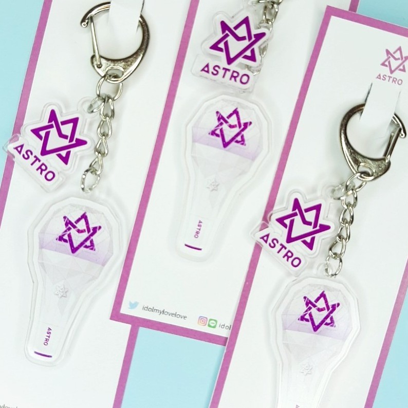 Astro : Keychain + PIN Lightstick | Shopee Thailand