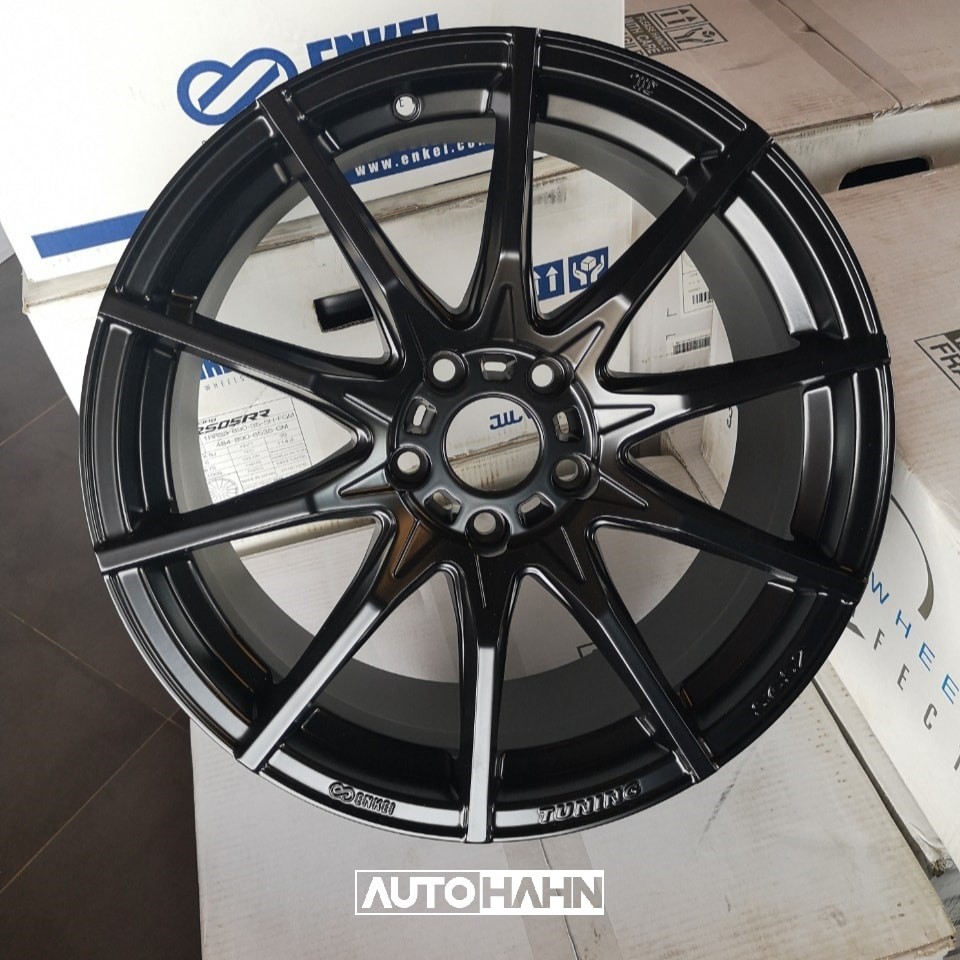 ล้อแท้ Enkei SC52 แท้ ขอบ 18 18x8.5+40 5H-114.3 สีดำด้านของใหม่ ...