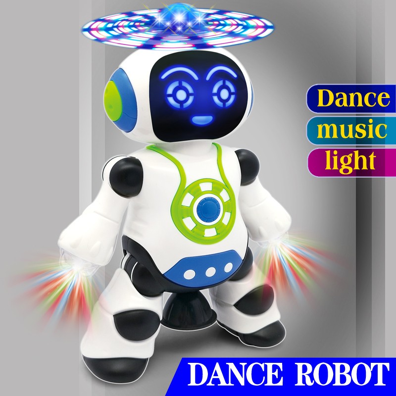 YIJUN electr Dancing Toy Robot for Children Kids Birthday Gift resent ...