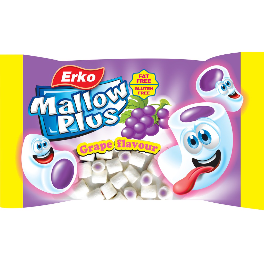 เออโก้ มินิ มาร์ชแมลโลว์ สอดไส้รสองุ่น (แถม 1 ซองในกล่อง) / Erko Mini ...