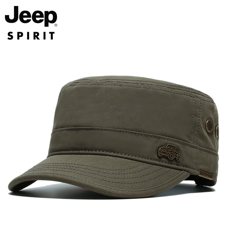 jeep- 2021 Branded Military Cap Summer Autumn Casual Cadet Hat Washed ...