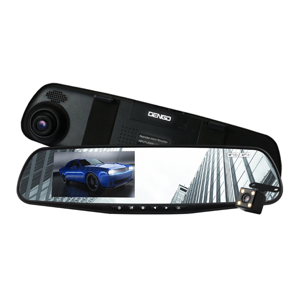 [ลด100.- โค้ด5W62YD28] DENGO Auto Rover กล้องติดรถยนต์ 2 กล้องเทพ ถูก ...