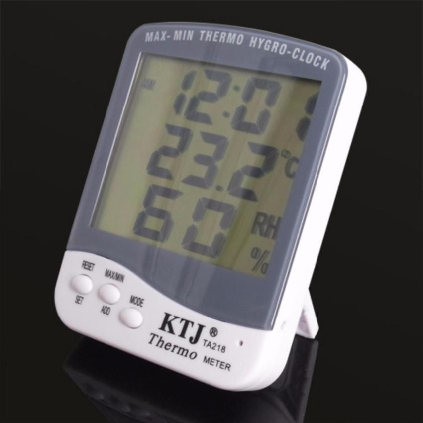 ktj เครื่องวัดอุณหภูมิและความชื้นวันเวลารุ่น ta218a ถูกที่สุด พร้อม ...