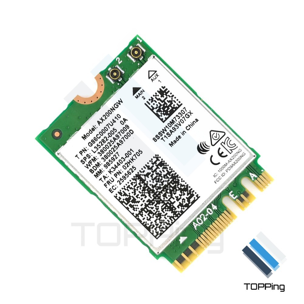 Intel AX200 WiFi 6 802.11ax MU-MIMO 160MHz wifi card bluetooth 5.1 ...