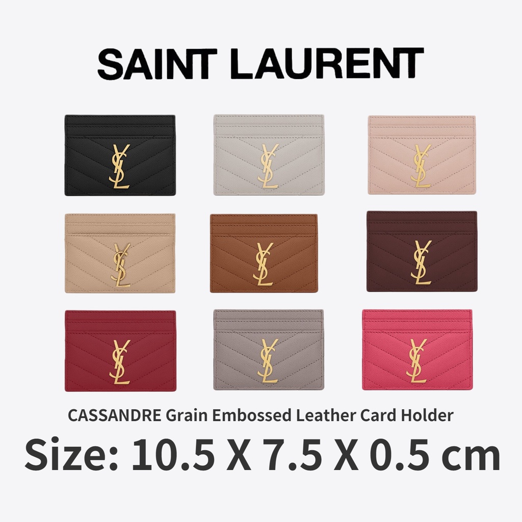 ของแท้100 ราคาถูกที่สุด Ysl card holder - nalinbrands - ThaiPick