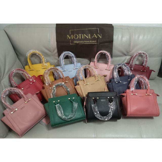กระเป๋าสะพายงานแท้ MOTINLAN | Shopee Thailand