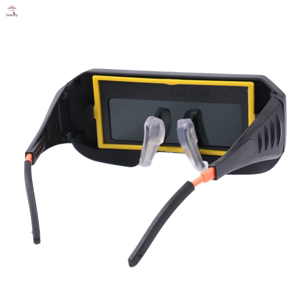 Eyeglass Auto Darkening Welding Mask Heat Resistant Glasses Welder Eyes ...