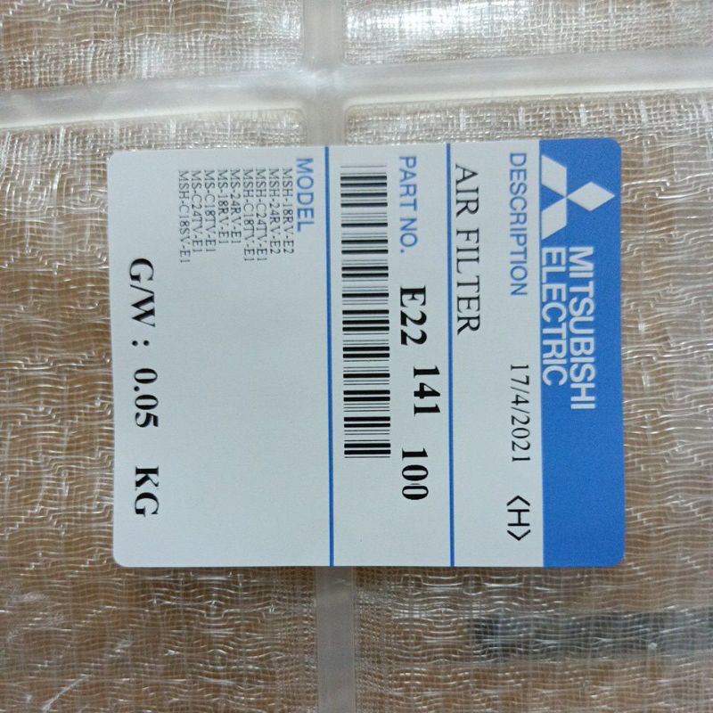 900279 ฟิลเตอร์ E22141100 กว้าง 33 cm ยาว 38 cm - eletronic..part ...