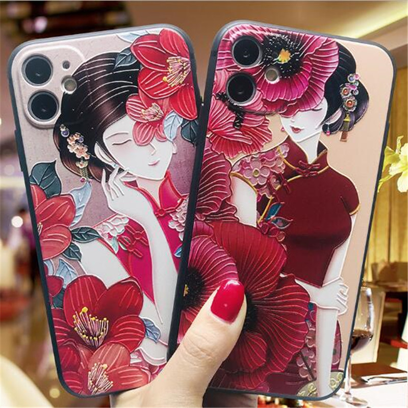 เคสโทรศัพท์ลายดอกไม้สําหรับ Oppo R15 Dream Mirror R17 Pro Reno 2 3d