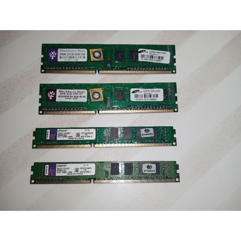 Ram PC DDR3 2G คละยี่ห้อ | Shopee Thailand