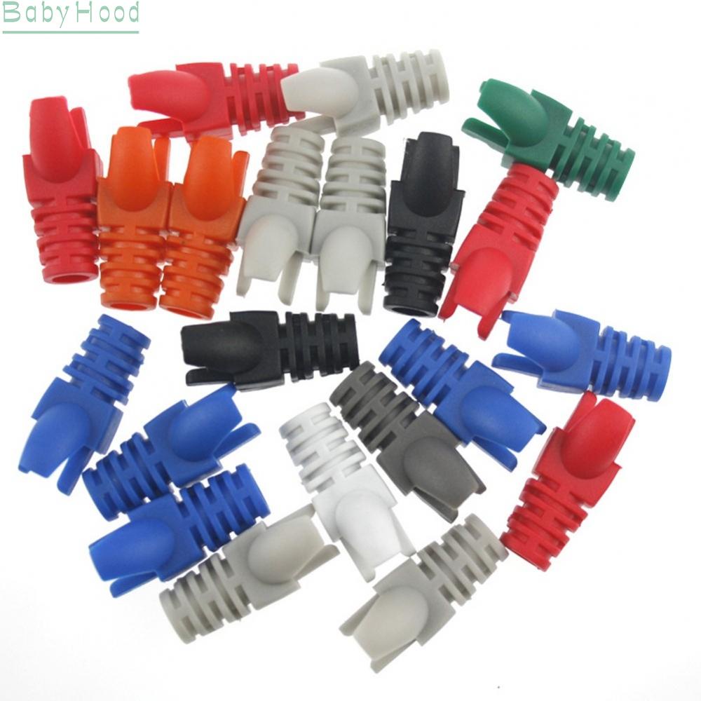 Big Discounts100Pcs Multicolour Adapter Cover Network Cable Plugs ...