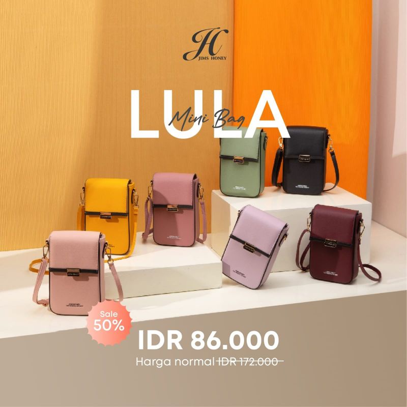 Lula MINI BAG JIMSHONEY SLEMPANG BAG กระเป๋าผู้หญิง กระเป๋า HP กระเป๋า ...