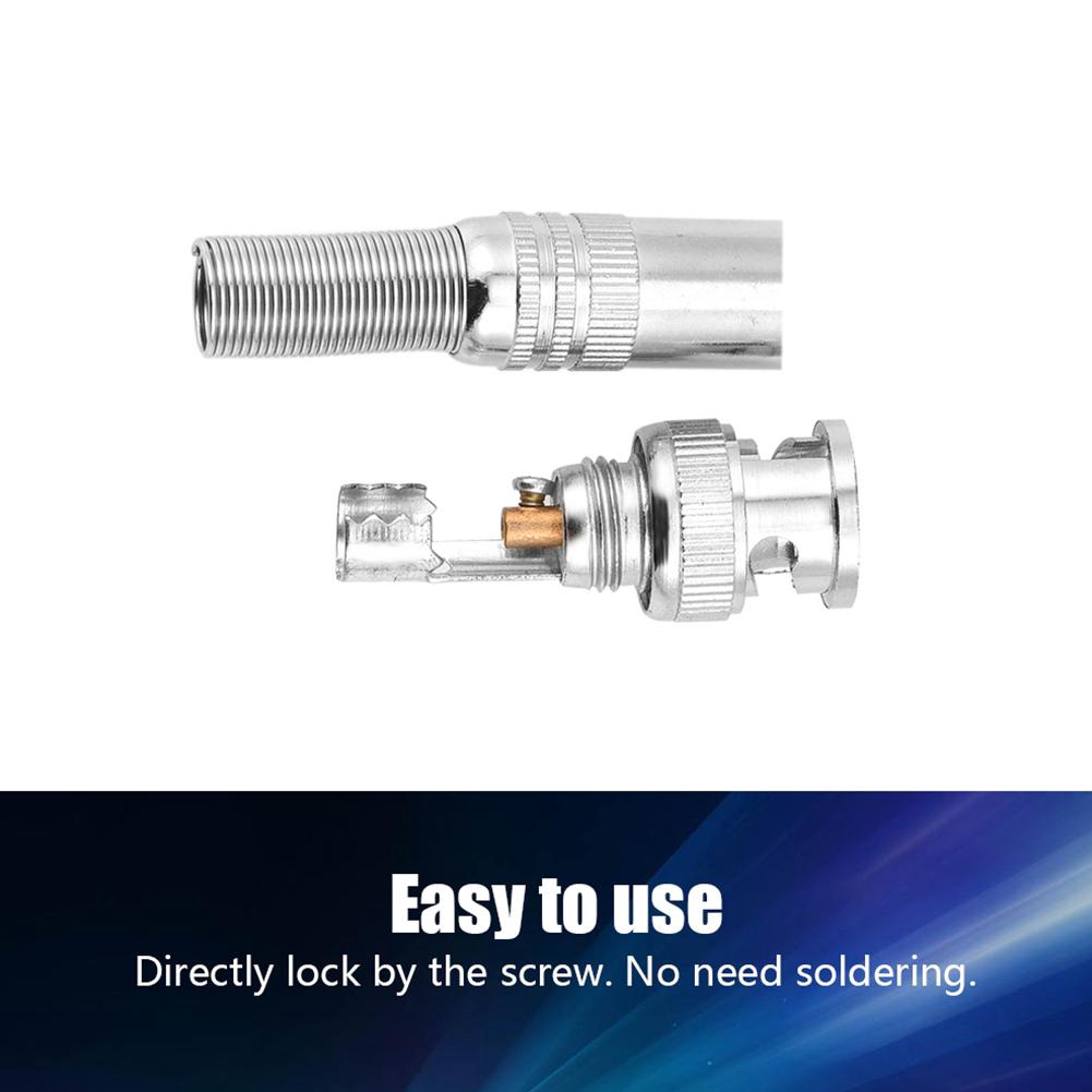 10 Spring End Bnc Male อะแดปเตอร์ปลั๊กเสียบเชื่อมต่อ - tominihouse.th ...