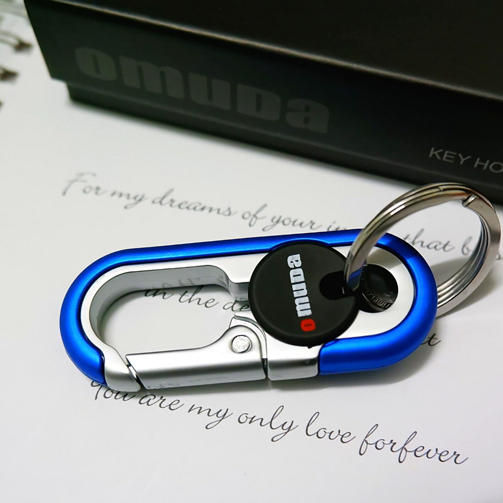 พวงกุญแจ(พร้อมห่วง2ชิ้น) OMUDA 3746 สำหรับ กุญแจบ้าน กุญแจรถยนต์ กุญแจ ...