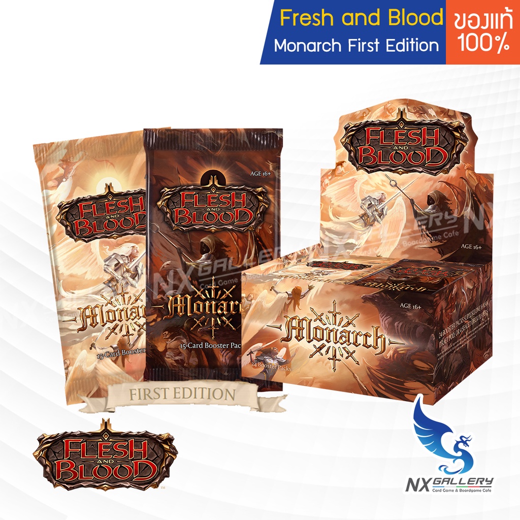 [FAB] Flesh and Blood: Monarch (MON) *พร้อมส่ง* - Booster Box First ...