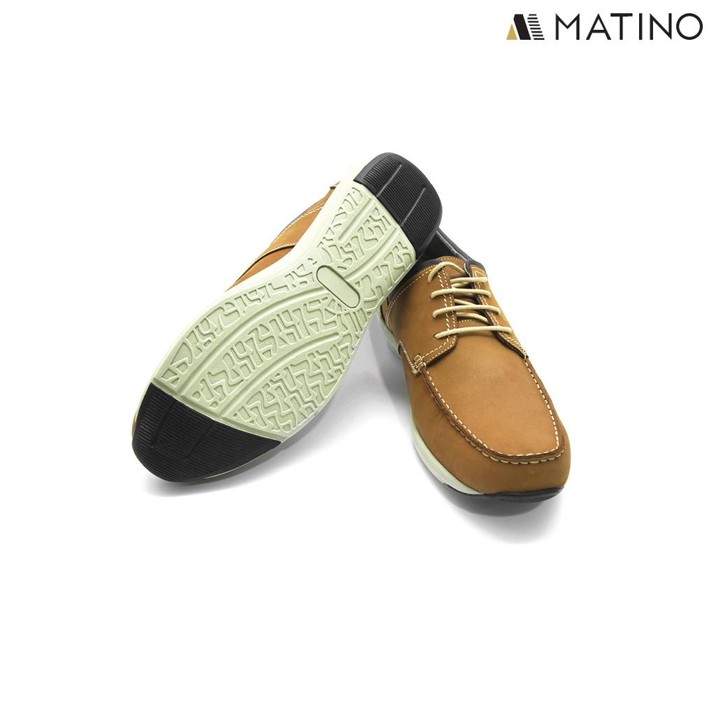 MATINO STEP FORWARD SHOES รองเท้าชาย SF/S 6639 - COFFEE/CAMEL ...