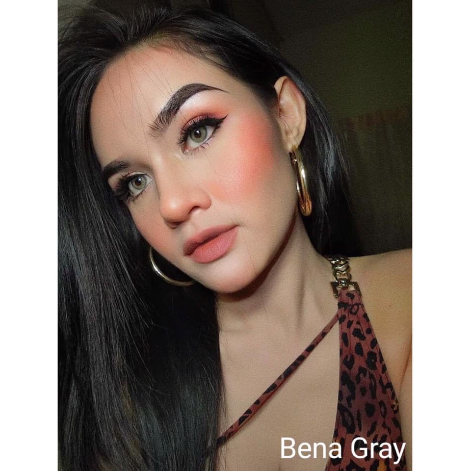 คอนแทคเลนส์ ขนาดมินิ Gray Bena (Kitty kawaii) - bigeyebybellies - ThaiPick