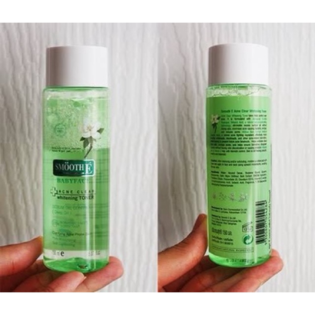 Smooth E Acne Clear Whitening Toner 150 ml. - tkpharmacy - ThaiPick