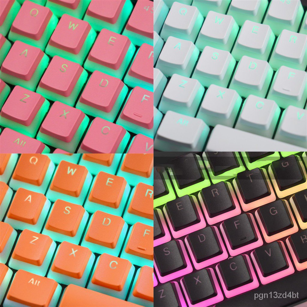 [Starting]108/104/87/61 Keys Razer PBT Pudding Keycaps, Double-shot ...