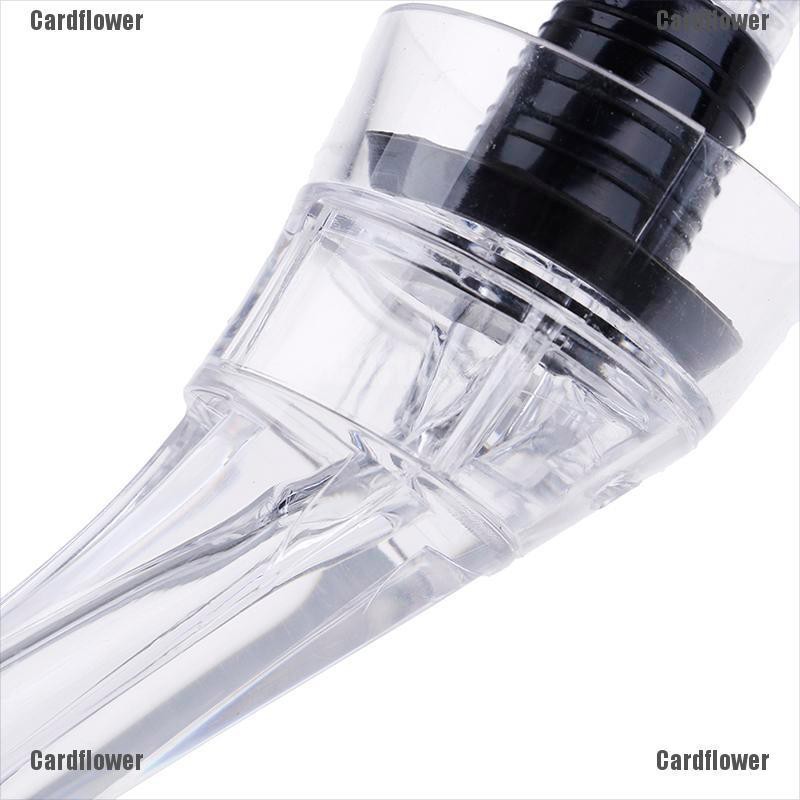 Cardflower Wine Decanter Wine Aerating Pourer Wine Aerator Quick ...
