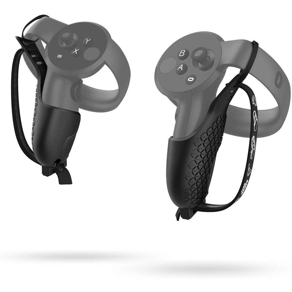 OCULUS: Grip Cover for Oculus Quest 2 Controller by AMVR (Blue/Red ...