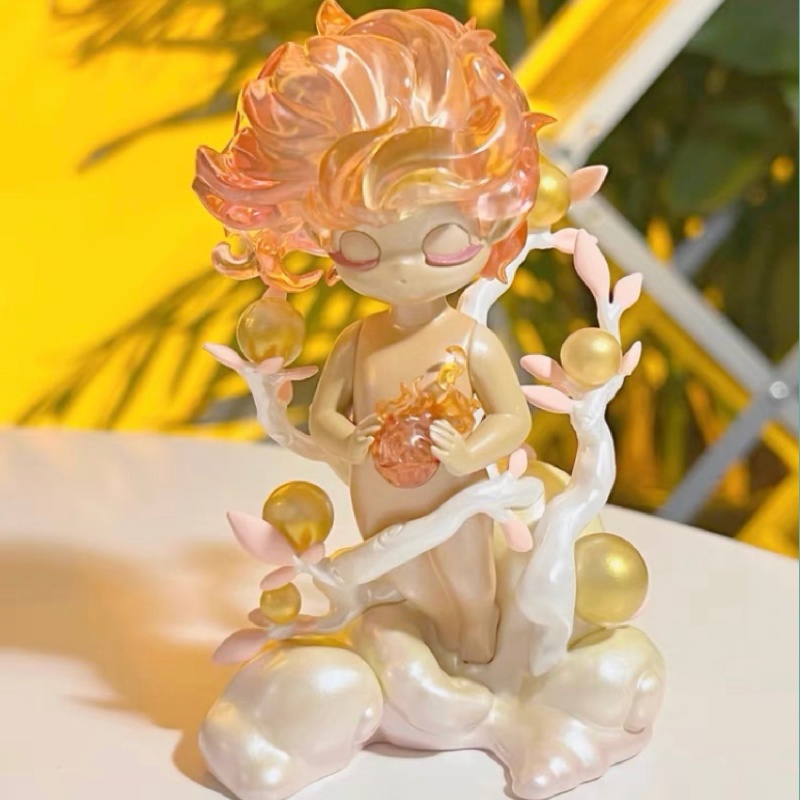 ของแท้ชุดกล่องสุ่ม ตุ๊กตาฟิกเกอร์ Sleep Sky Elf Series 52TOYS 8 แบบ ...