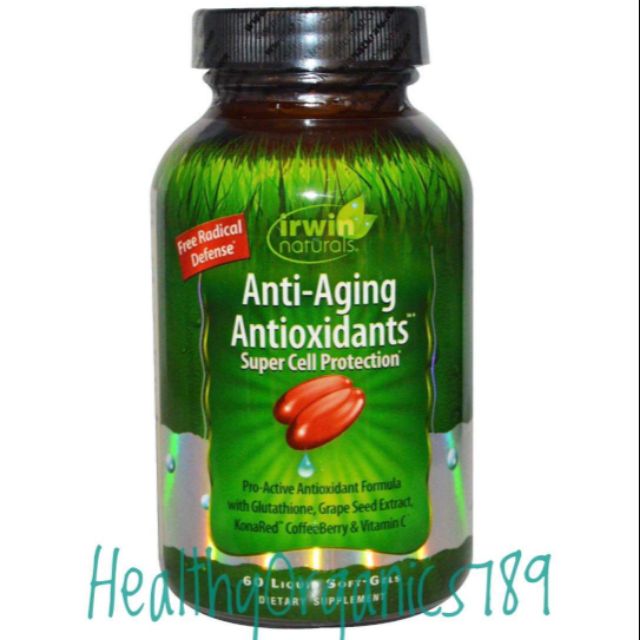 Irwin naturalsAnti-Aging Antioxidant Super Cell Protection ...