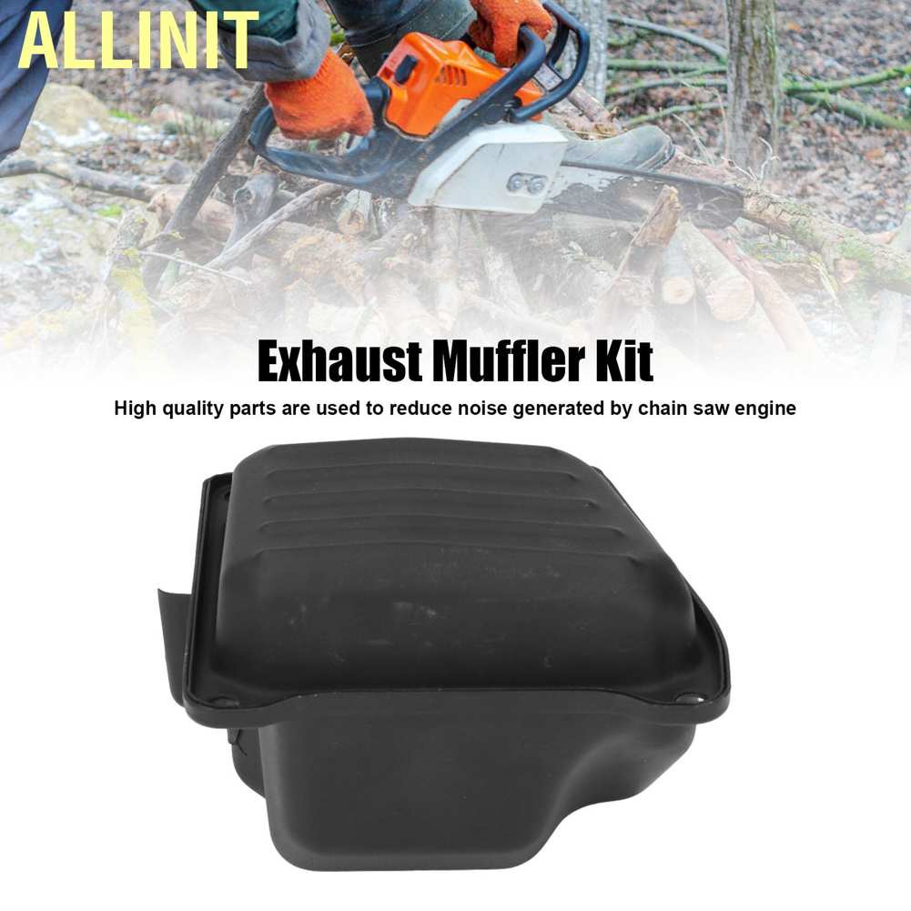Allinit ชุดท่อไอเสียแบบเปลี่ยนสําหรับ Stihl 064 065 066 Ms640 Ms650 ...