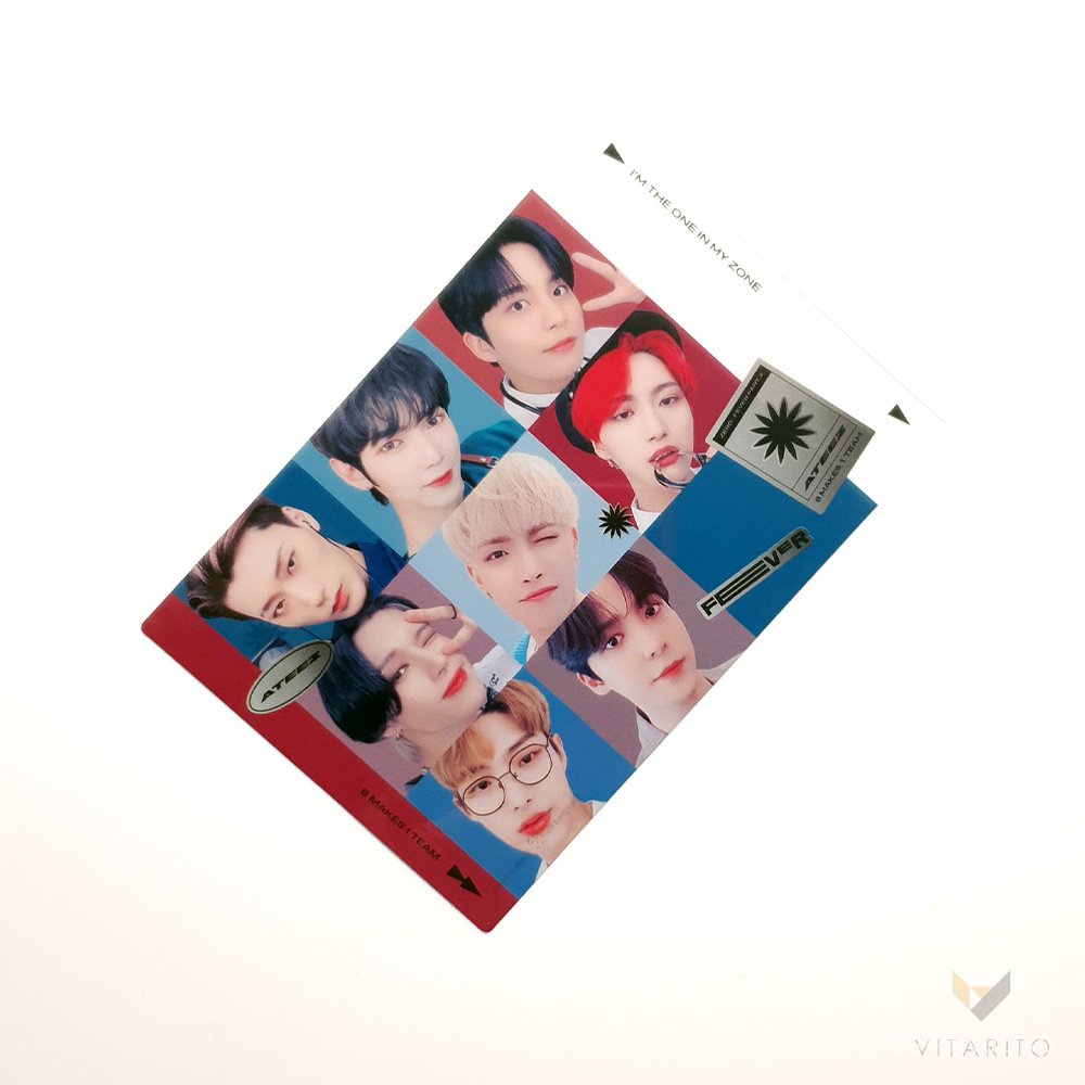2022 ATEEZ Transparent Postcard Set 6Pcs New Version L8TM - ds4myczrxp ...