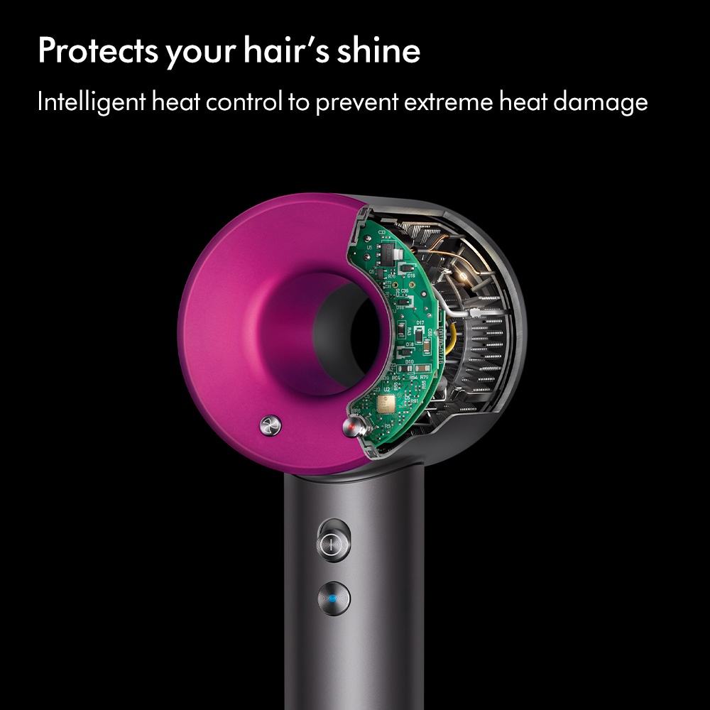 Dyson Supersonic Hair Dryer HD08 (BlackNickel) ไดร์เป่าผม ไดสัน สี ดำ ...