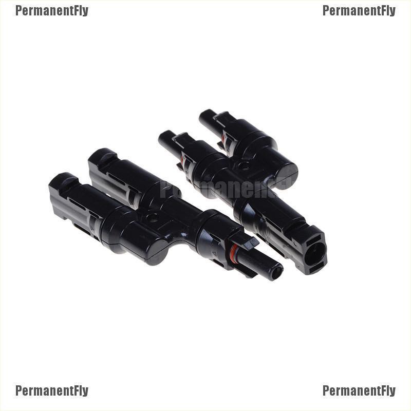 PermanentFly 1Pair x Multi T Branch MC4 Connector for solar panel ...