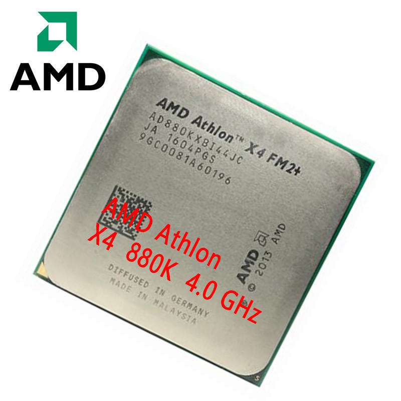 New AMD Athlon X4 845 X4 860K X4 850 880K X4 CPU procesador en caja con radiador FM2 + quad-core ...