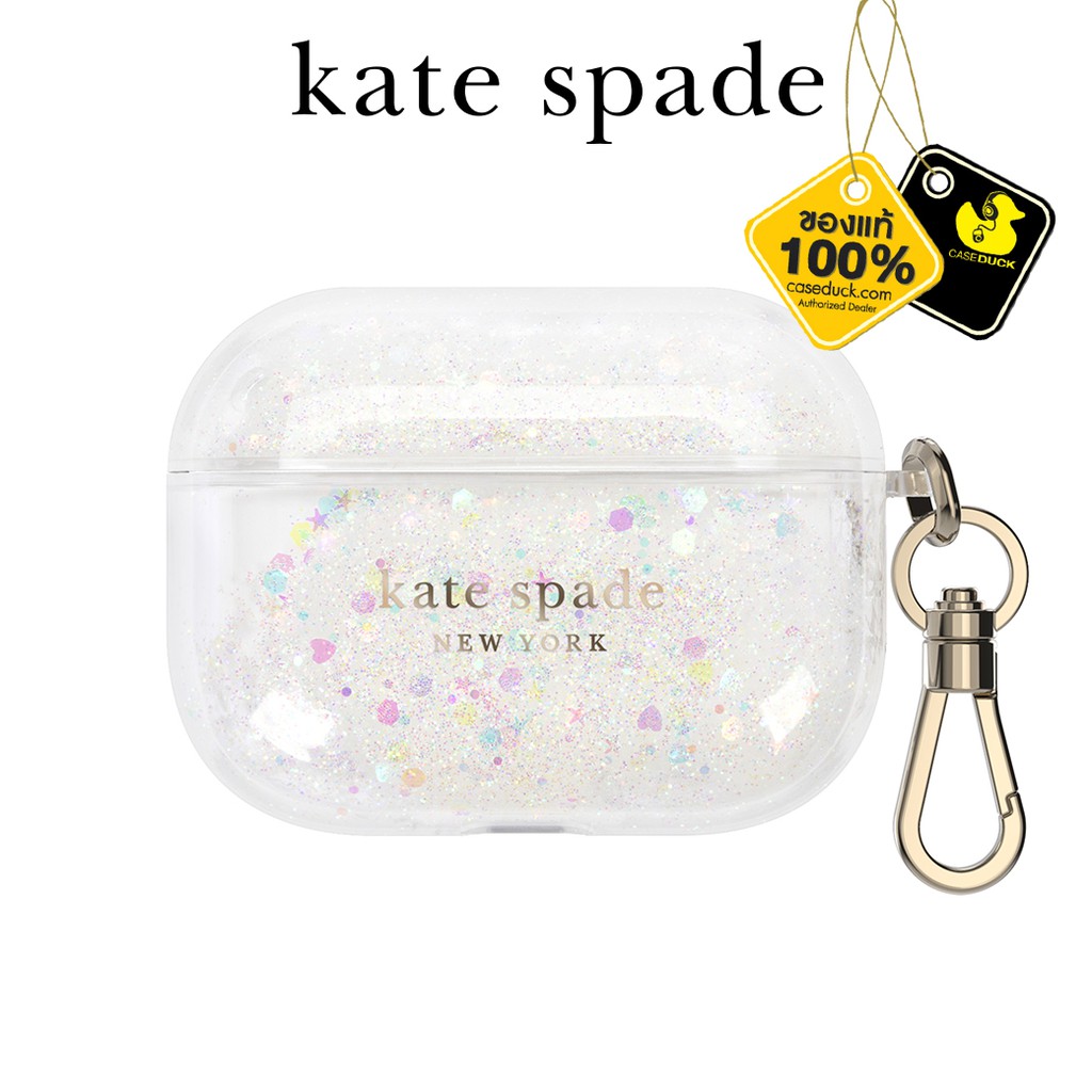 Airpods Pro Kate Spade New York Liquid Glitter case - caseduck - ThaiPick