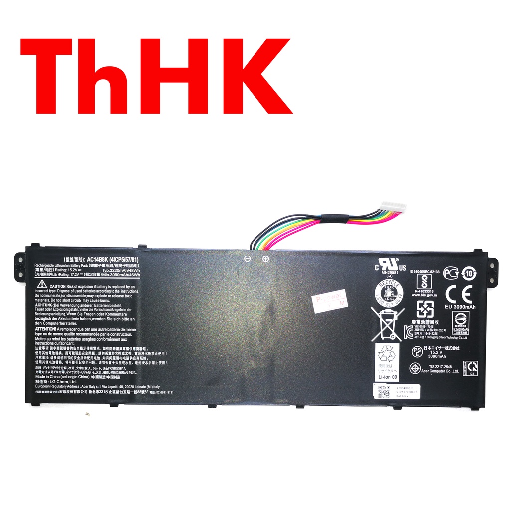Genuine Original AC14B8K Laptop Battery For Acer Aspire CB3-111 CB5-311 ...