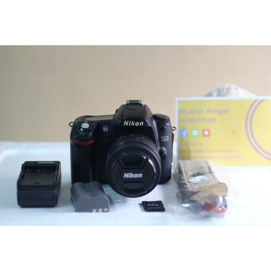 กล้อง DSLR NIKON D80 พร้อมเลนส์ Tamron 28-70 mm พร้อมใช้งาน - run ...