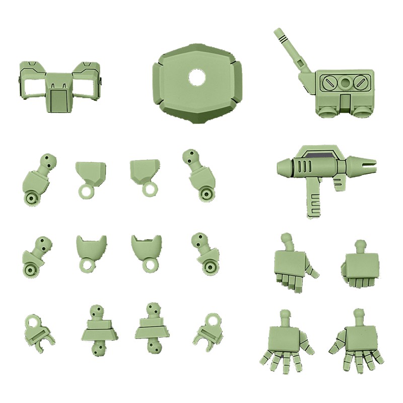 บันได SDCS BBนักรบ สีเขียวZaku CSโครงกระดูก ปรับปรุงขยายอุปกรณ์ สีเขียว ...