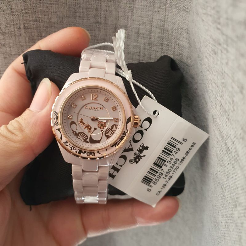 Coach นาฬิกาข้อมือเซรามิก TYPE 1450346414503465 - loyalwatcheskz.th ...
