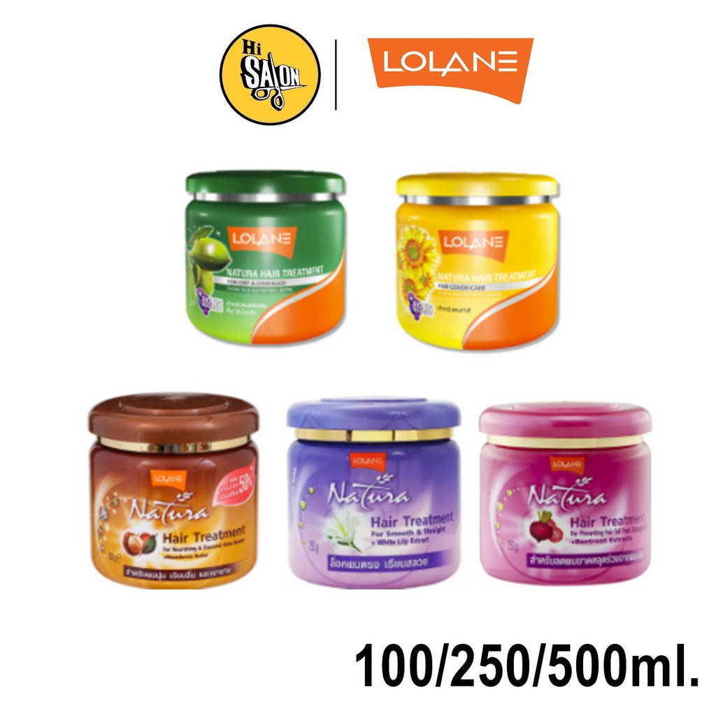 โลแลน เนทูร่า แฮร์ ทรีทเม้นต์ Lolane Natura Hair Treatment 250/500 ml ...