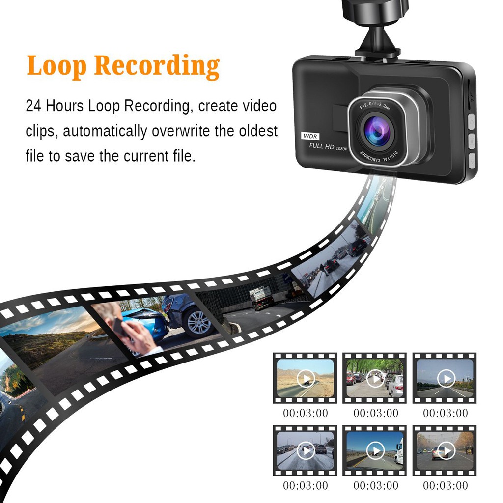 ooudani.th hd 1080 p กล้องบันทึกวิดีโอ dvr มองเห็นที่มืด 3 . 0 นิ้ว ...