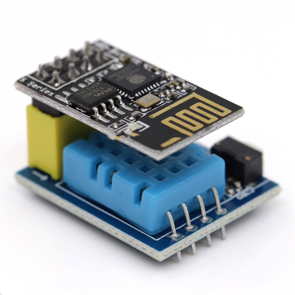 ESP8266 ESP-01 ESP-01S DHT11 อุณหภูมิและความชื้นโมดูลโหนด WiFi มีโมดูล ...