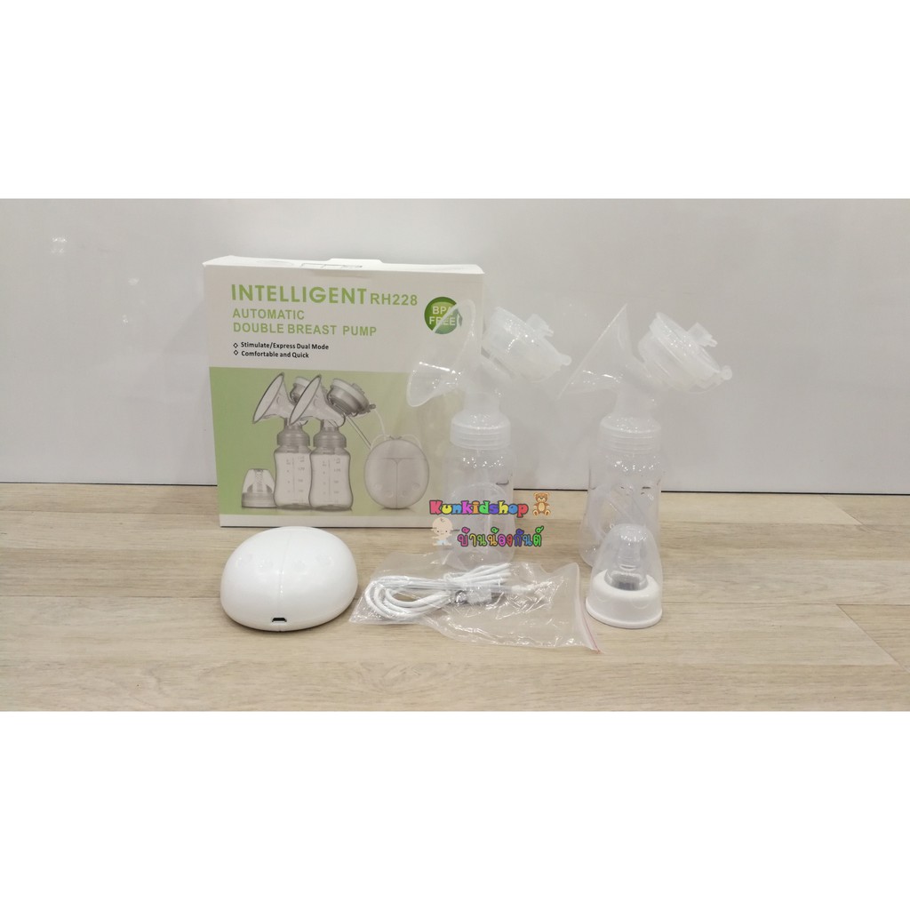 Electric breast pump ปั๊มคู่เต่าทอง ปั๊มนมไฟฟ้า RH228 - kunkid.shop ...